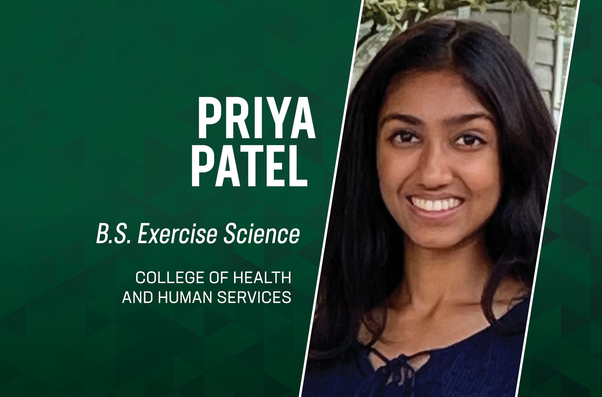 Meet the Graduate: Priya Patel - Department of Applied Physiology ...